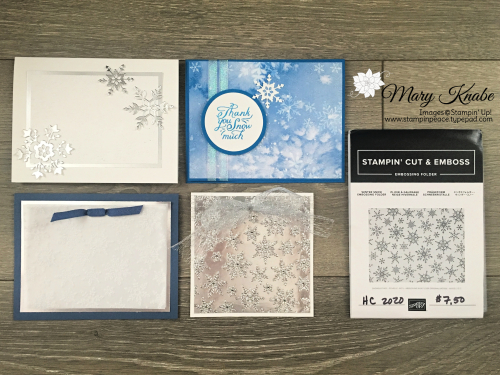Winter Snow Embossing Folder