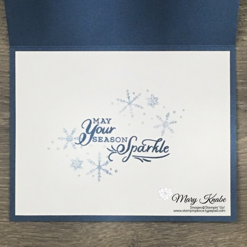 Winter Snow Embossing Folder