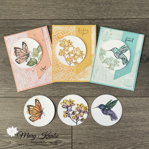 2-Step Stamping with A Touch of Ink