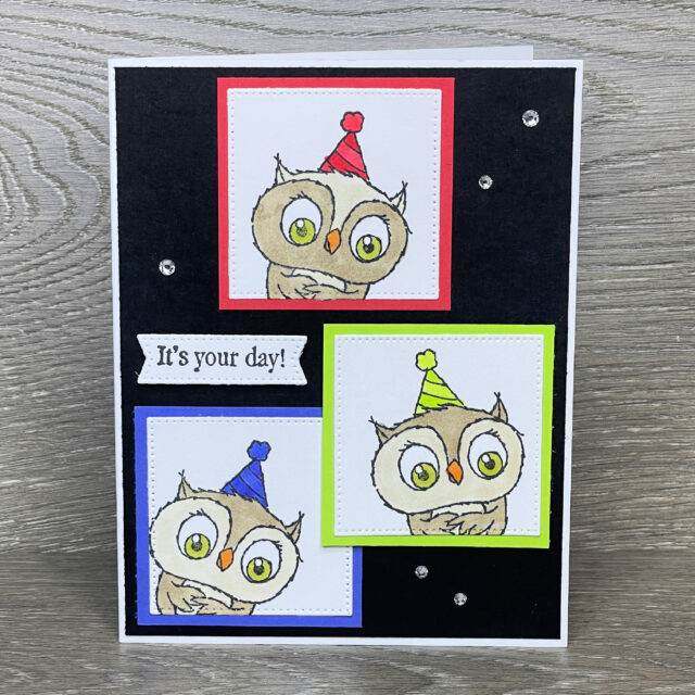 Adorable Owls Birthday Cards