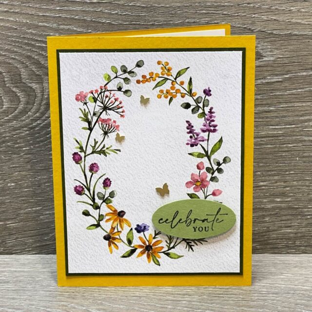 Dainty Flowers One Sheet Wonder Cards