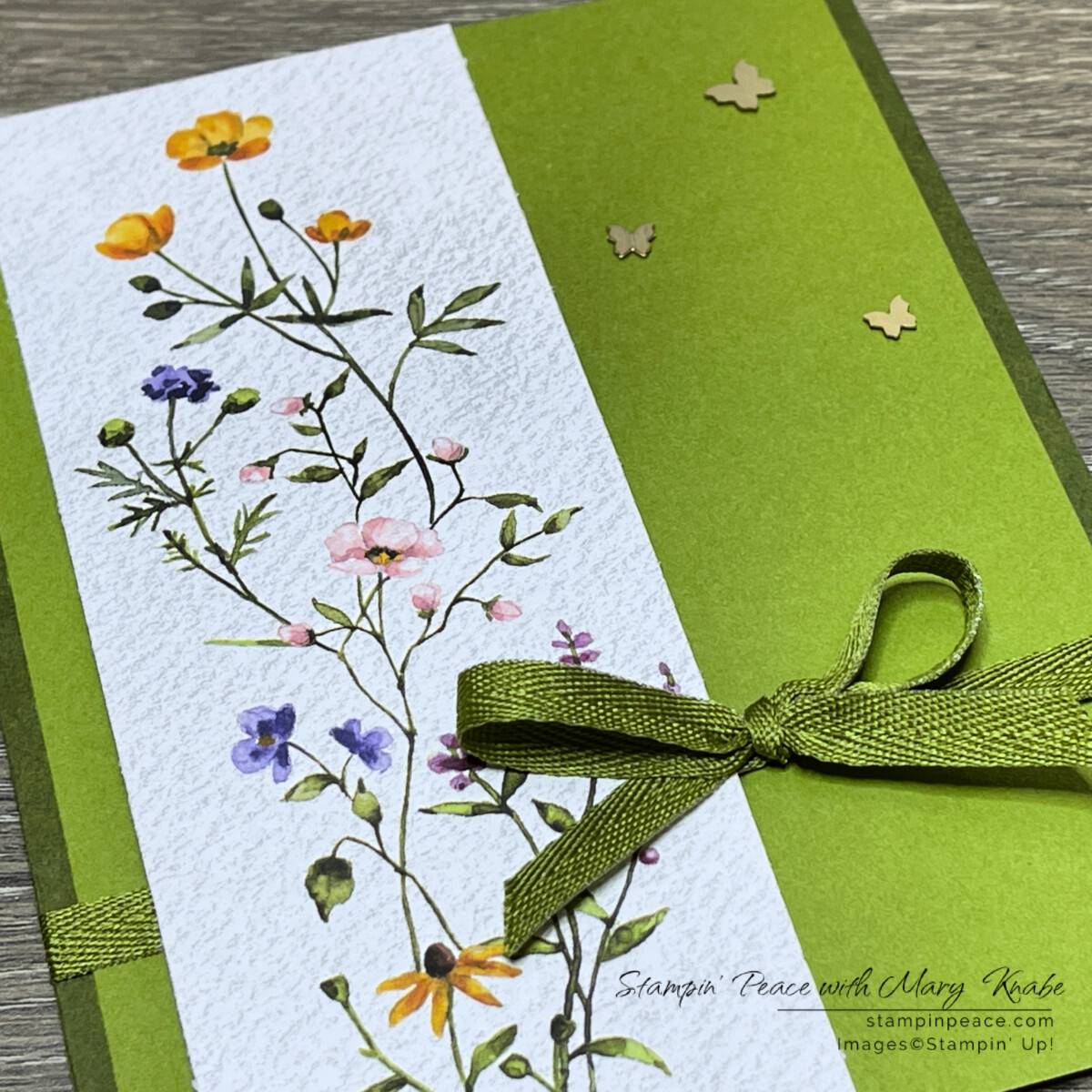 Dainty Flowers One Sheet Wonder Cards