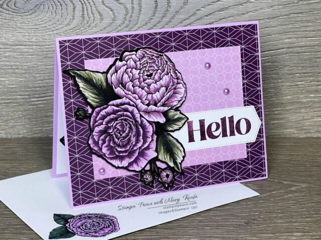 Fragrant Flowers Hello Free Project Sheet