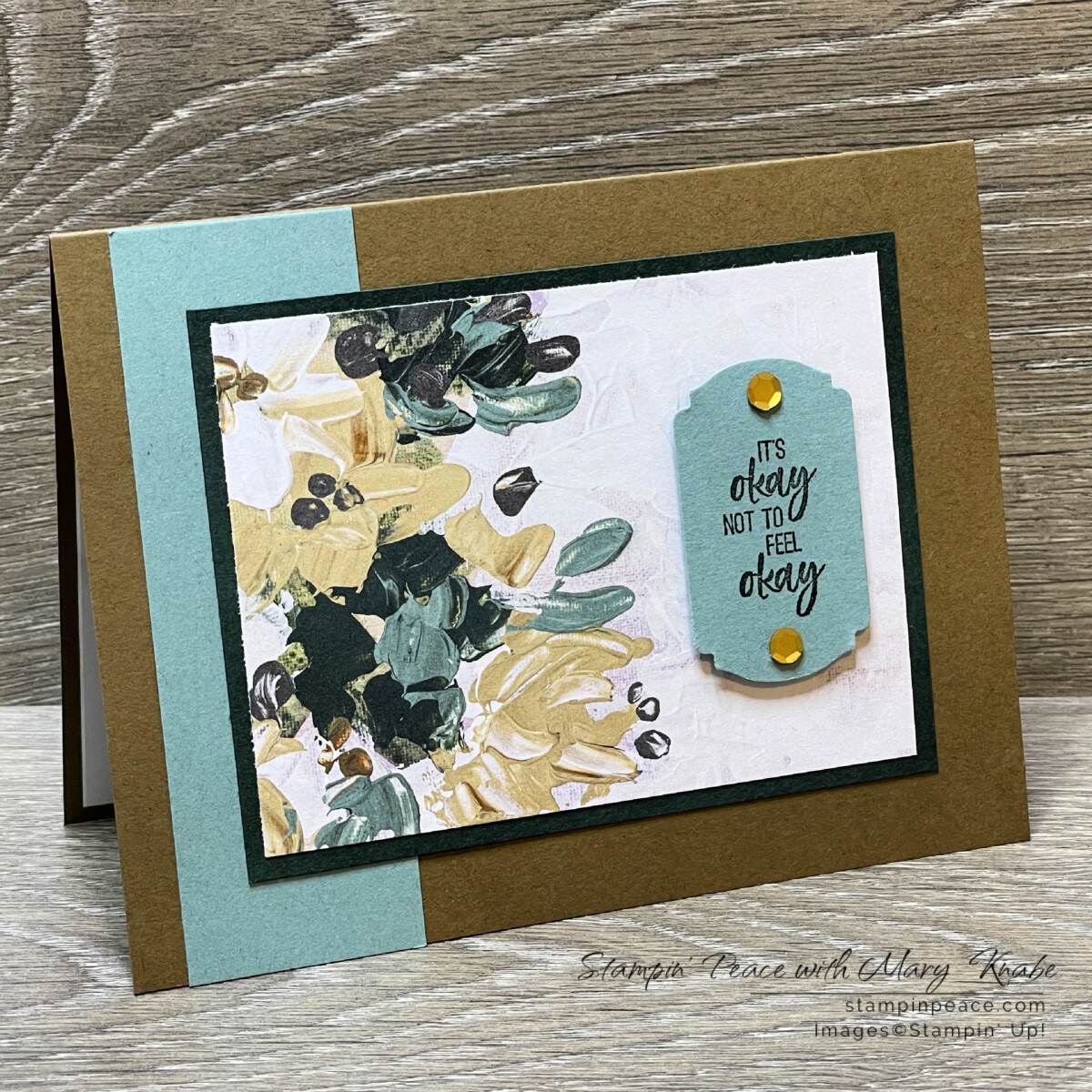 One Sheet Wonder with Fancy Flora DSP and Sending Support Stamp Set