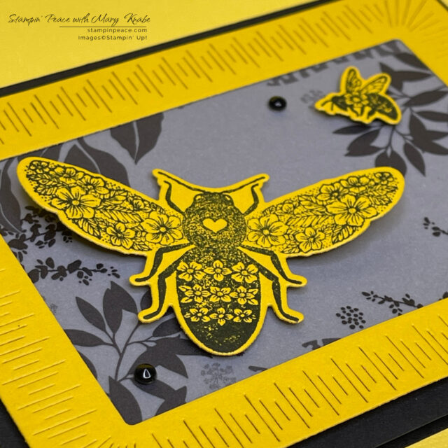 Queen Bee Fun Fold Card