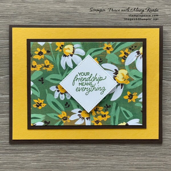Video #4 of 6 in Fresh As A Daisy Cards with Simple One Sheet Wonders
