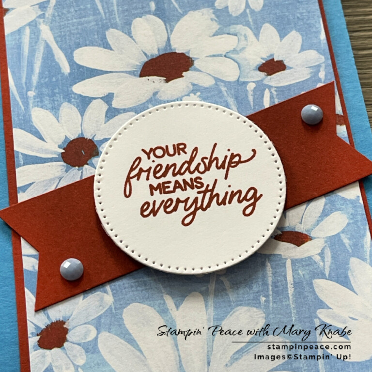 Video #5 of 6 in Fresh As A Daisy Cards with One Sheet Wonders